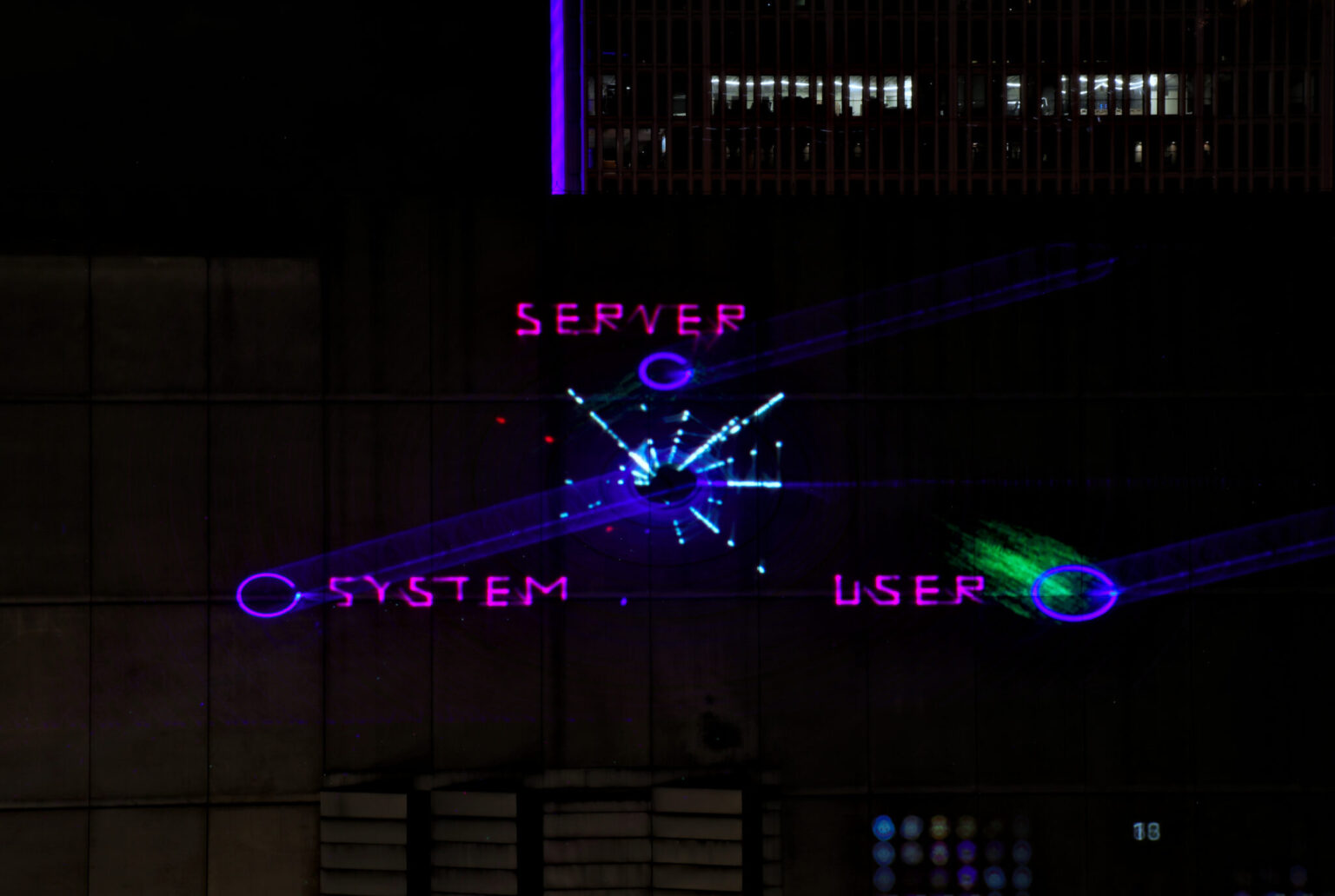 CyberGlow - a playful diptych at Nobel Week Lights 2021 | WASP